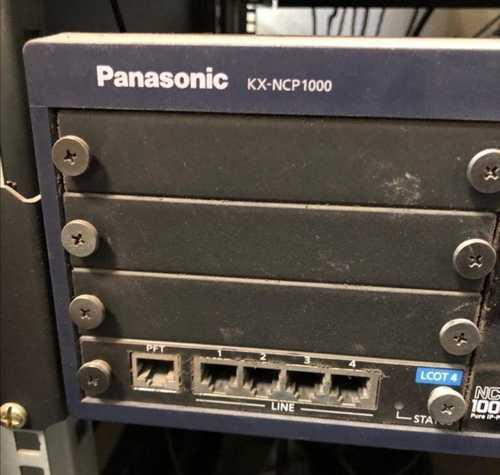 Атс Panasonic kx-ncp 1000