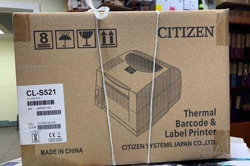 Термопринтер печати этикеток citizen CL-S521