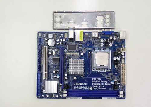 Материнская плата ASRock G41M-VS3 s.775 DDR3