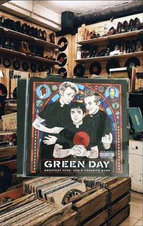 CD диск green day - greatest hits