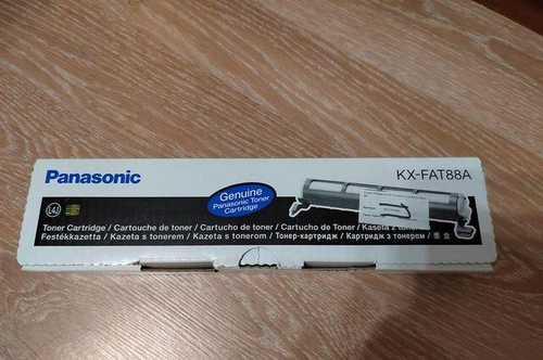 Новый Тонер-картридж Panasonic KX-FAT88A