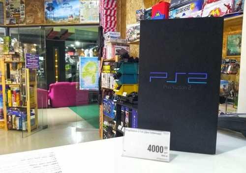 PlayStation 2 Fat 2 джоя + большой выбор игр