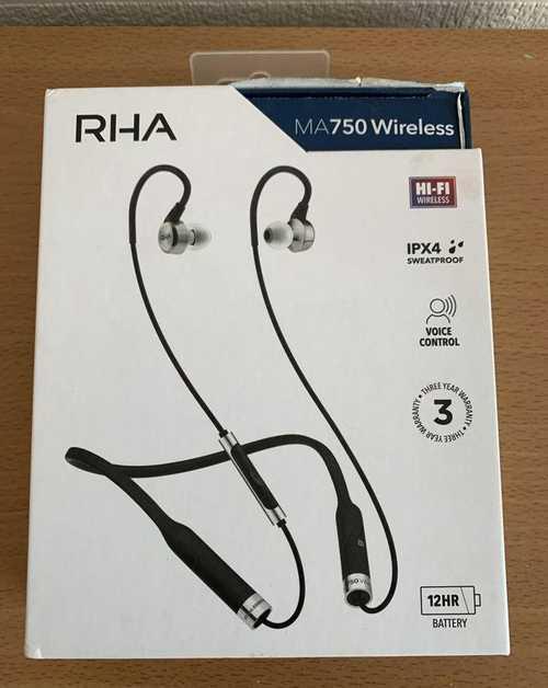 Беспроводные наушники RHA MA750 Wireless