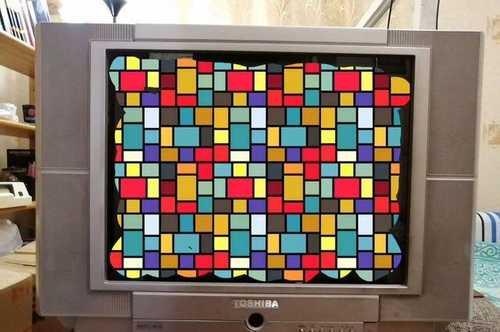 Телевизор цветной toshiba