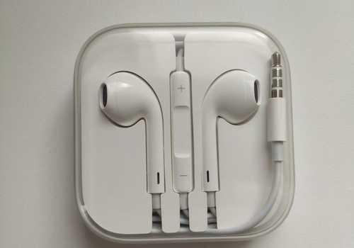Наушники Apple earpods проводные (jack)