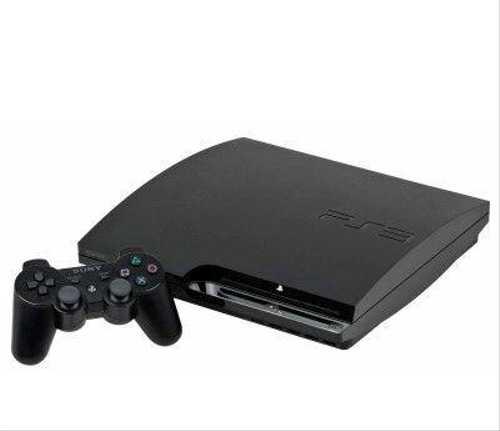 Sony PlayStation 3 cech-3008a (Black, 160 Gb)