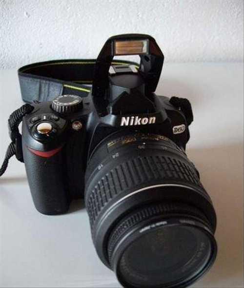 Зеркальный фотоаппарат Nikon d60 kit