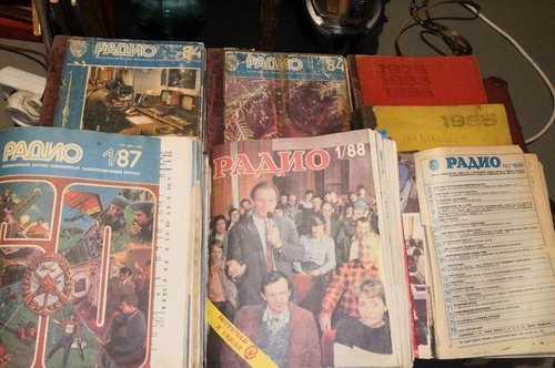 Журнал радио годовая подписка 1984-1992 года