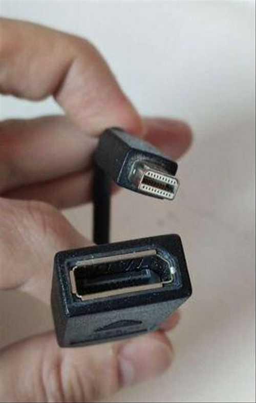 Адаптер переходник mini DisplayPort - DisplayPort