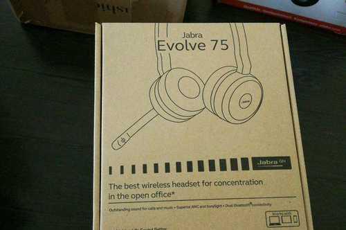 Гарнитура jabra evolve 75