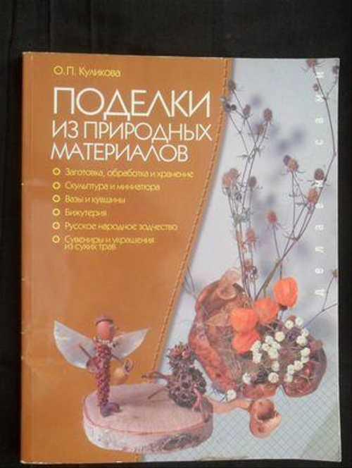 Книга Поделки из природных материалов