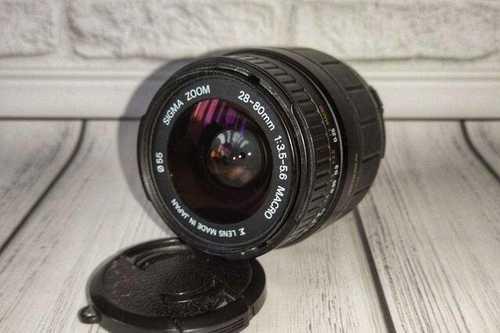 Объектив Sigma для Nikon 28-80mm D