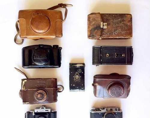 Фотоаппарат винтажгный Зоркий Carl Zeiss Kodak