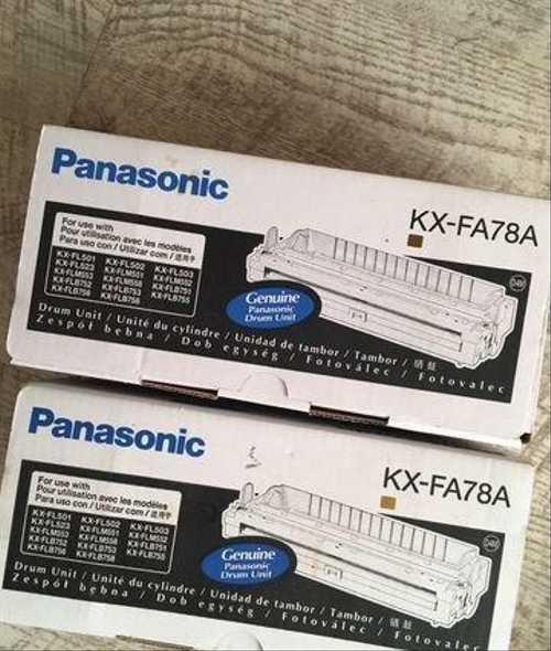 Картридж Фотобарабан Panasonic KX-FA78A новый