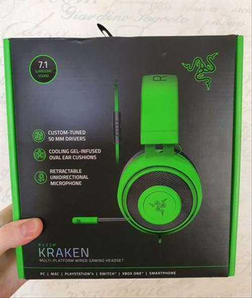 Наушники razer kraken