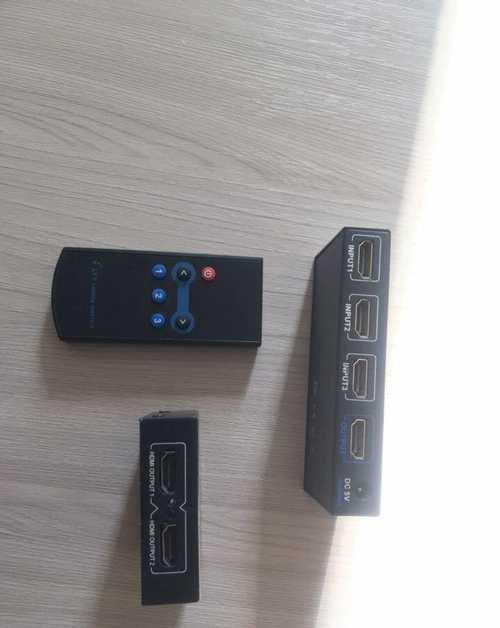 Hdmi switch 3x1 splitter 1x2