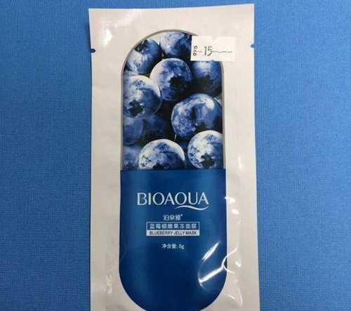 Bioaqua ночная маска для лица blueberry jelly mask