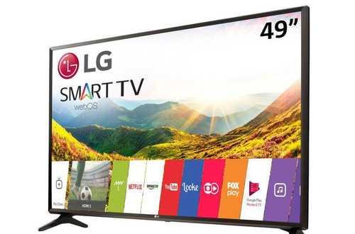 LG 49LJ610V новый Smart TV Wi-Fi Full HD 125см
