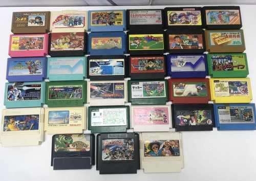 Коллекция лицензионных картриджей NES Nintendo