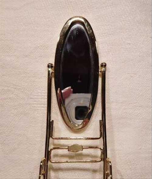 Зеркало для кукольного домика овальное напольное