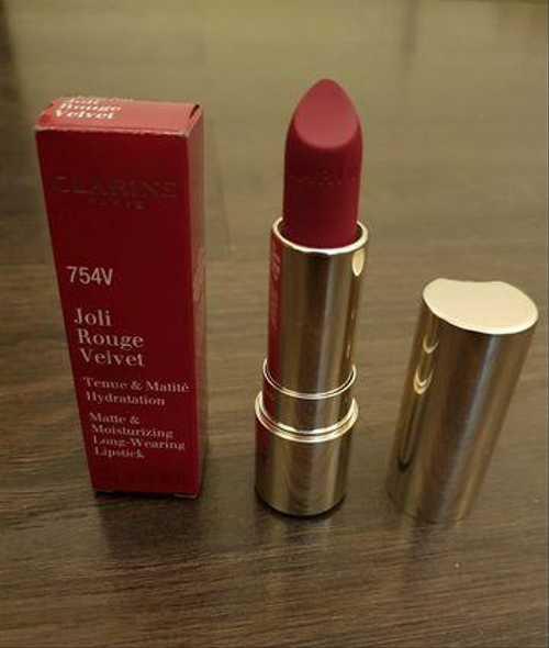 Помада новая Clarins Joly Rouge Velvet