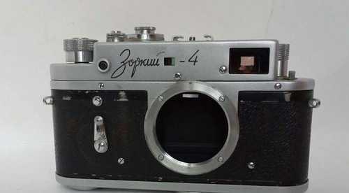 Плёночный фотоаппарат тушка Зоркий-4