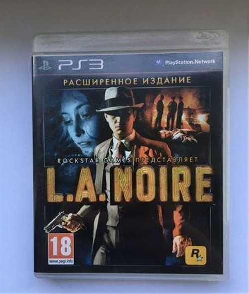 Игра для приставки PS3 LA Noire