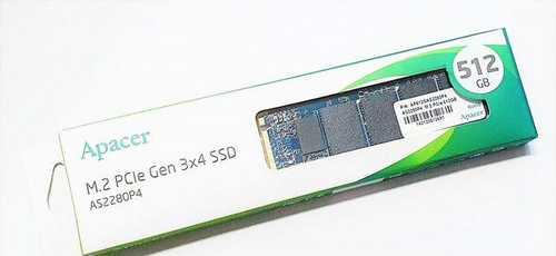 Диск SSD M.2 2280 Apacer AP512GAS2280P4-1