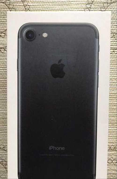 Коробка от iPhone 7, 128 гб, Black