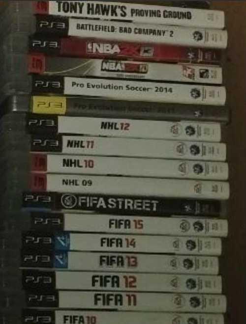 PS3 PlayStation 3 Диски спорт