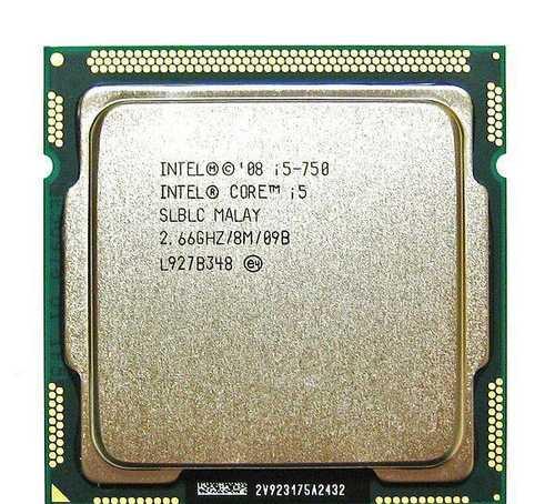 Комплект MSI P55-GD65 + I5 750K