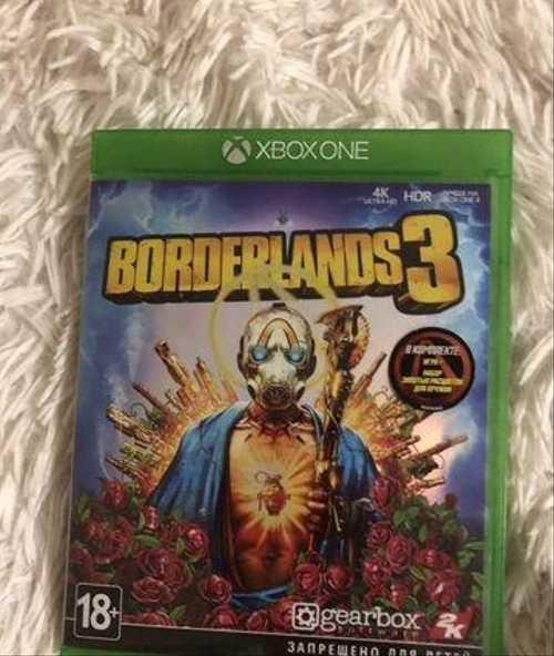 Borderlands 3, Xbox one, диск, лицензия