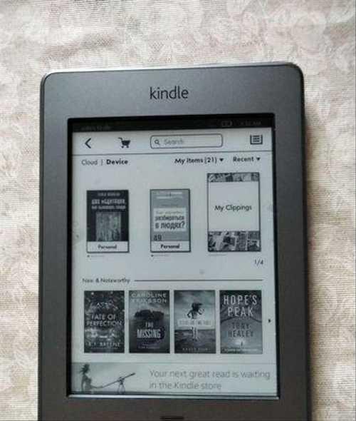 Электронная книга amazon kindle разборка