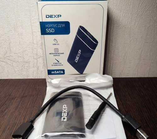 Msata Внешний бокс dexp HD311