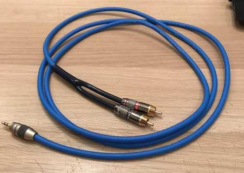 Межблочный кабель canare L-2T2S jack3,5-2RCA