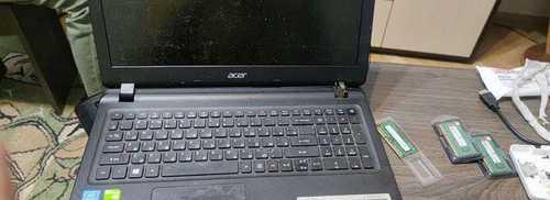 Acer aspire es 15 разборка материнская плата