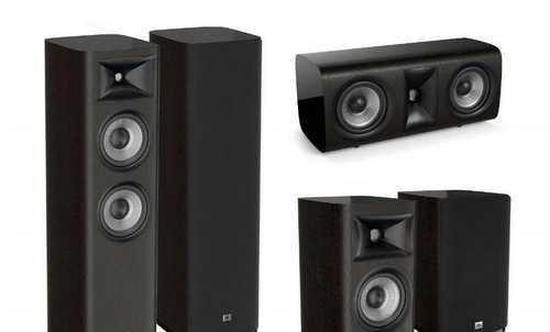 Комплект акустики 5.0 JBL Studio 6 Dark Walnut