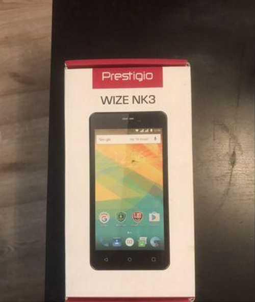 Телефон Prestigio wize NK3