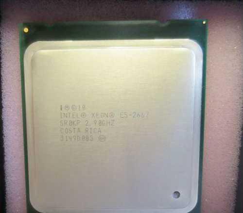 Xeon e5-2667 6-х ядер, 12 потоков, сокет 2011