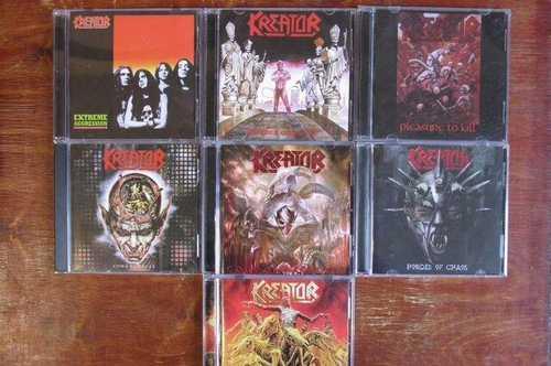 CD компакт диски Kreator,Slayer,Sepultura