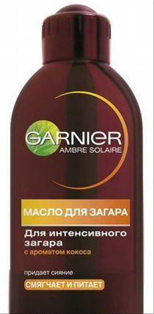 Garnier масло для интенсивного загара ambre solaire