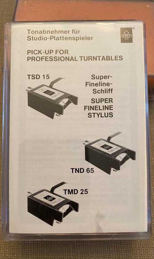 EMT TSD 15 SFL Головка звукоснимателя