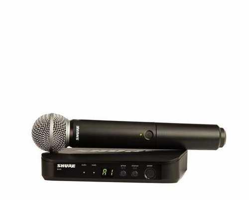 Микрофон Shure BLX24E/SM58 M17 Радиомикрофон