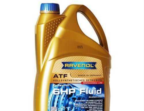 Масло трансмиссионное Ravenol 6HP Fluid M1375.4 4л