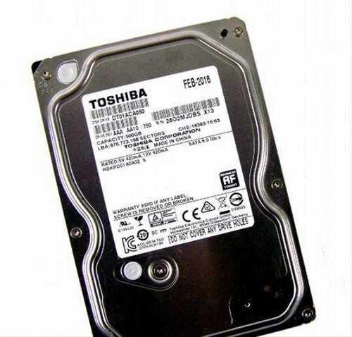 Toshiba HDD DT01ACA050 500GB 3,5 intern SATA III