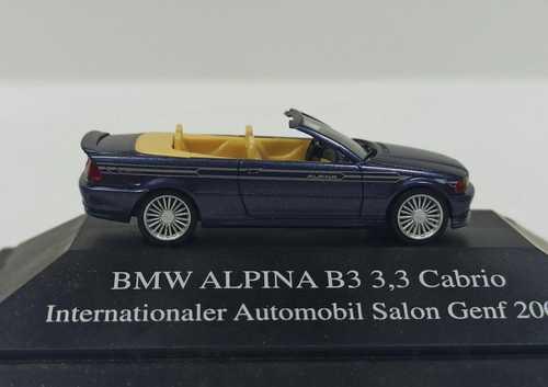 Bmw Alpina B3 3,3 Cabrio 2001 Herpa 1:87