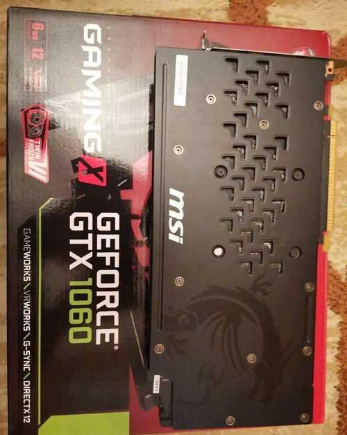 Gtx 1060 MSI Gaming X 6gb