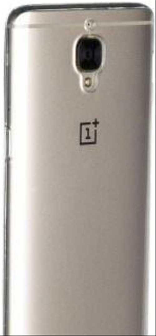 Накладка (чехол) на OnePlus 3 (прозрачный) силикон