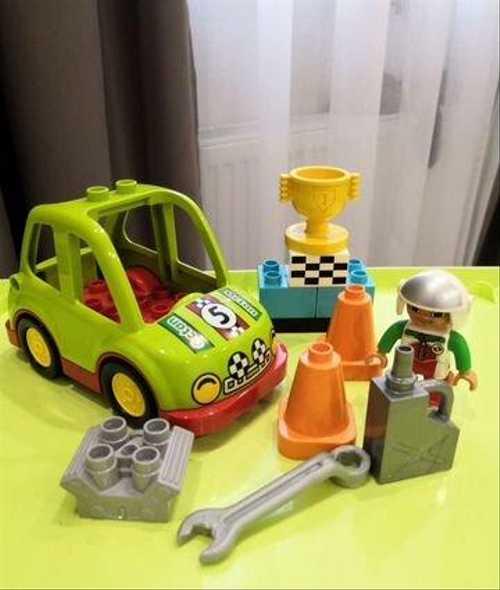 Lego duplo Конструктор Гоночный автомобиль 10589