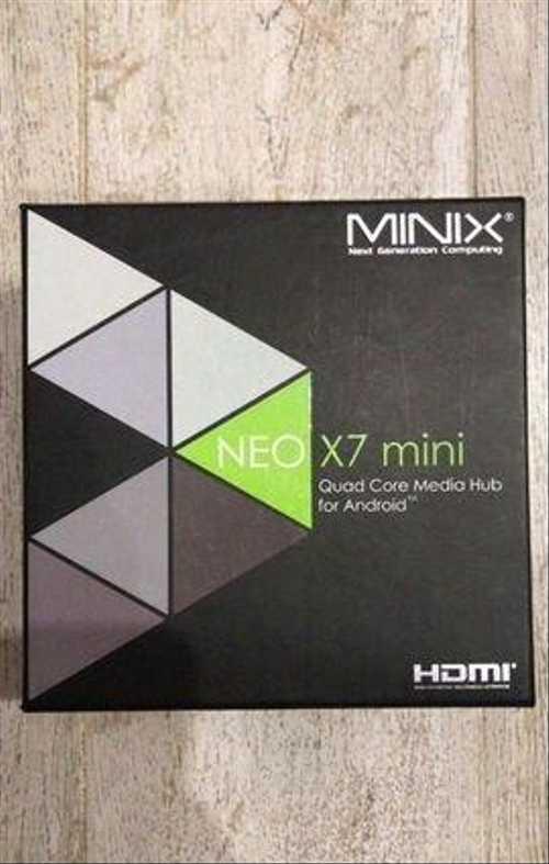 Тв-приставка minix NEO X7